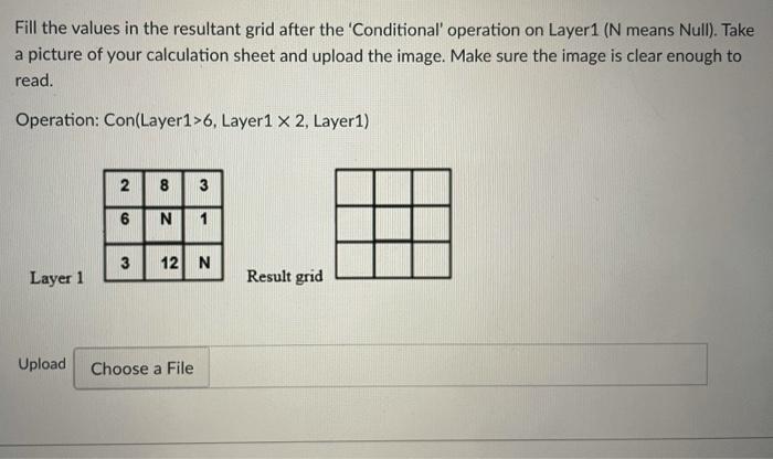 Solved Fill the values in the resultant grid after the | Chegg.com