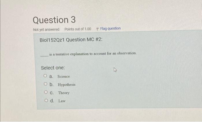 Solved is a tentative explanation to account for an | Chegg.com