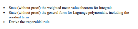 Solved State (without proof) ﻿the weighted mean value | Chegg.com