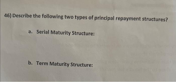 Solved 6) Describe the following two types of principal | Chegg.com