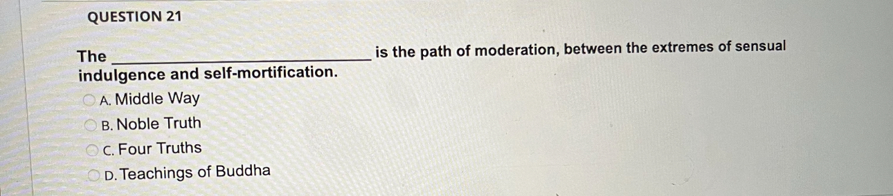 Solved QUESTION 21The q, ﻿is the path of moderation, between | Chegg.com