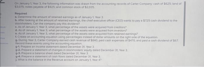 Solved B Book Hint Print erences On January 1, Year 3, the | Chegg.com