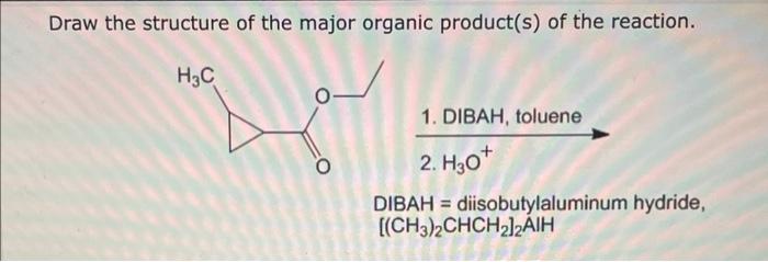 Solved Draw the structure of the major organic product(s) of | Chegg.com