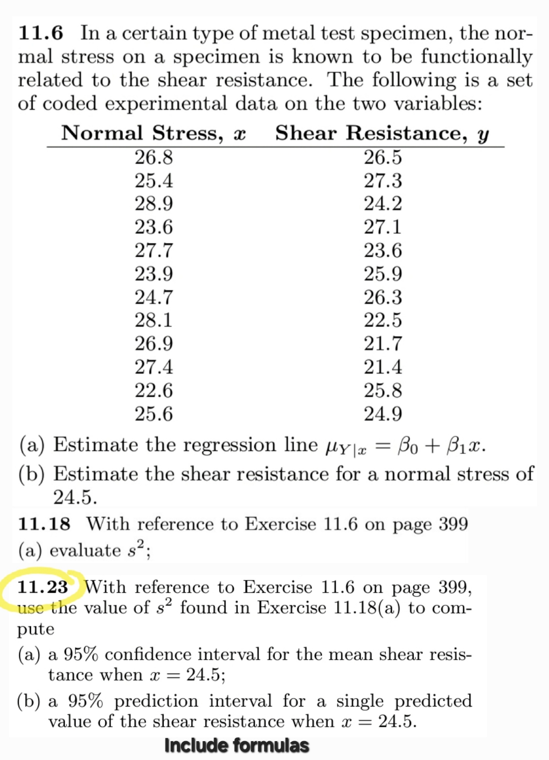 Solved How to solve 11.23 | Chegg.com