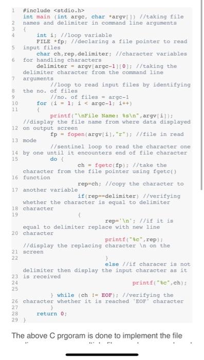 I want this programm to have the same output, but i | Chegg.com