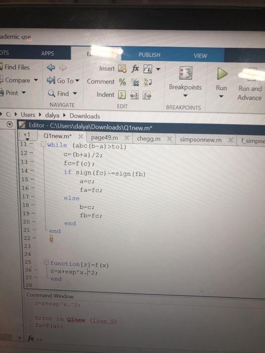 Solved se EDIT APPS EDITOR PUBLISH VIEW es Insert Efx Run | Chegg.com
