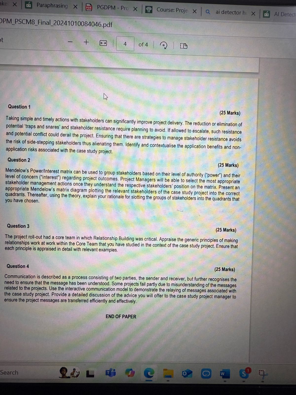 Solved Question 1(25 ﻿Marks)Taking simple and timely actions | Chegg.com