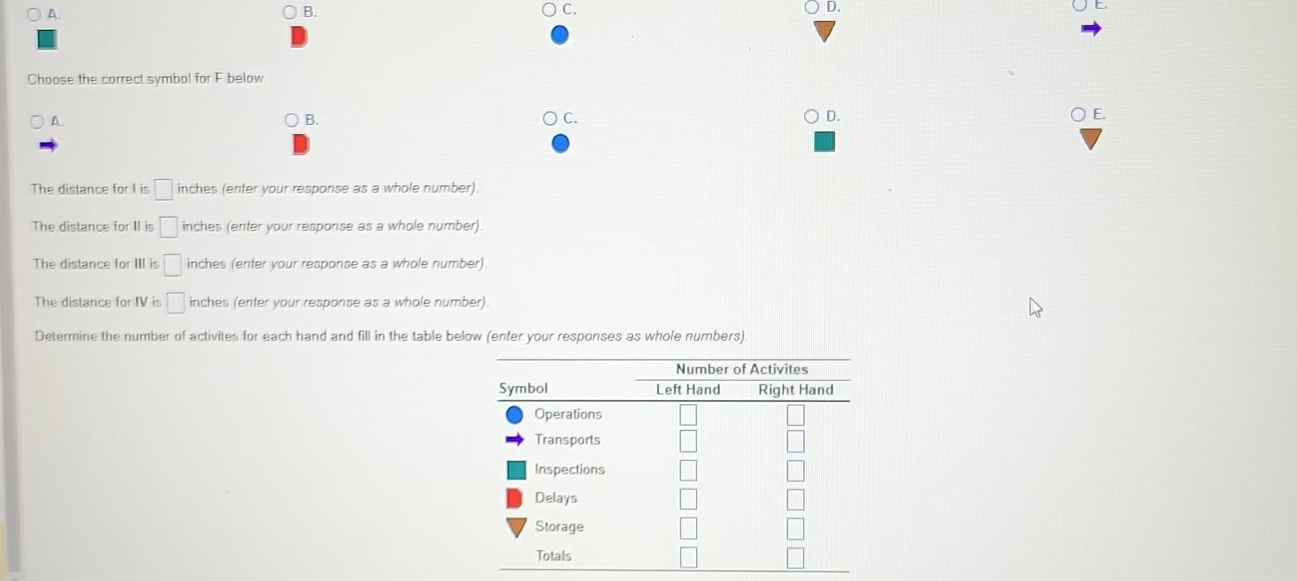 Make an operations chart for putting paper in a | Chegg.com
