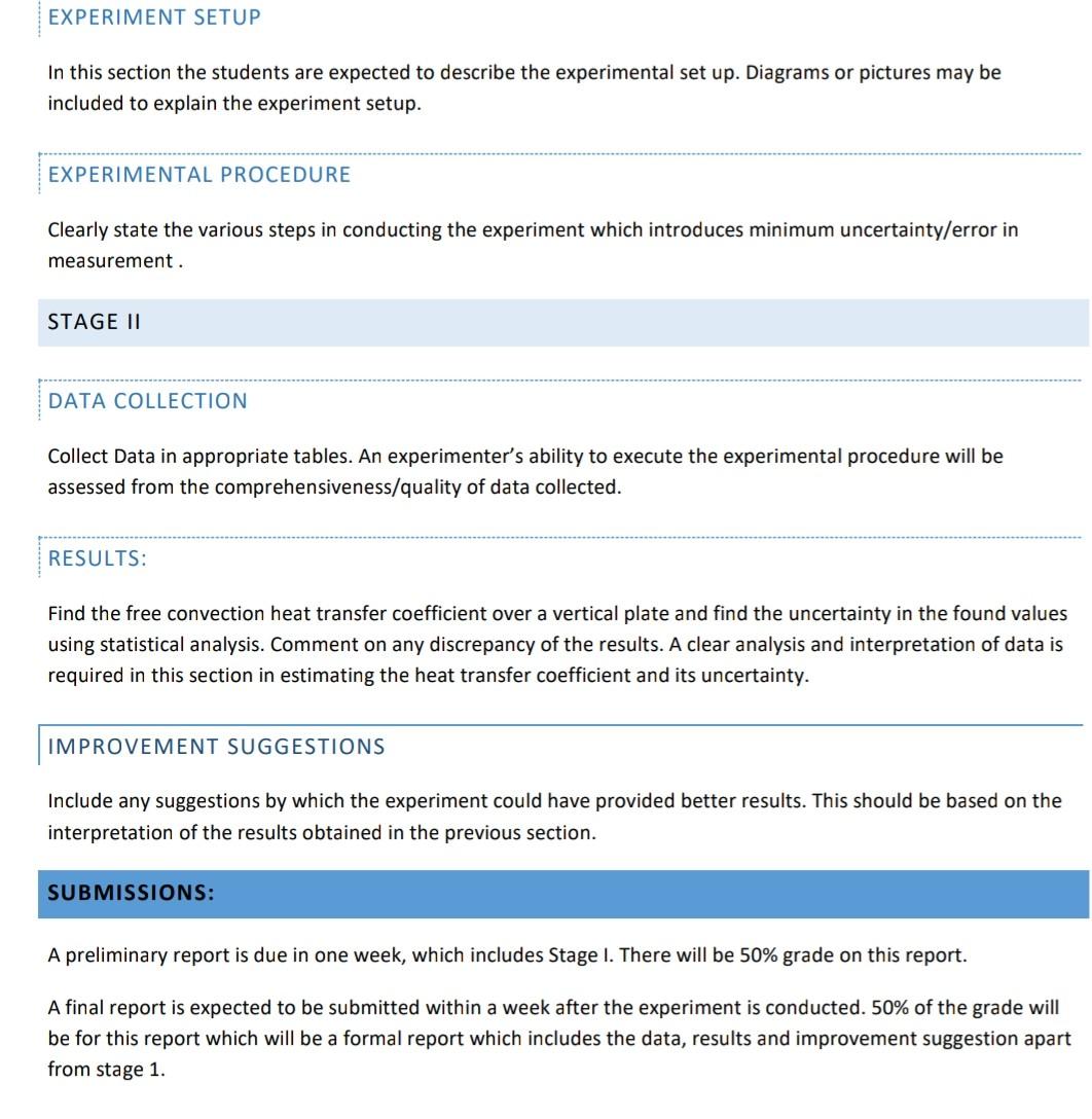 DESIGN OF EXPERIMENT TASK FOR DESIGN BACKGROUND Heat | Chegg.com