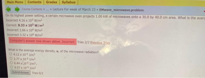 Solved Main Menu Contents Grades Syllabus Course Contents | Chegg.com