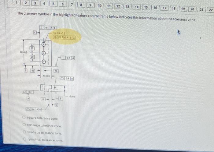 Solved Question 21 The LMC size for the hole in the Figure | Chegg.com