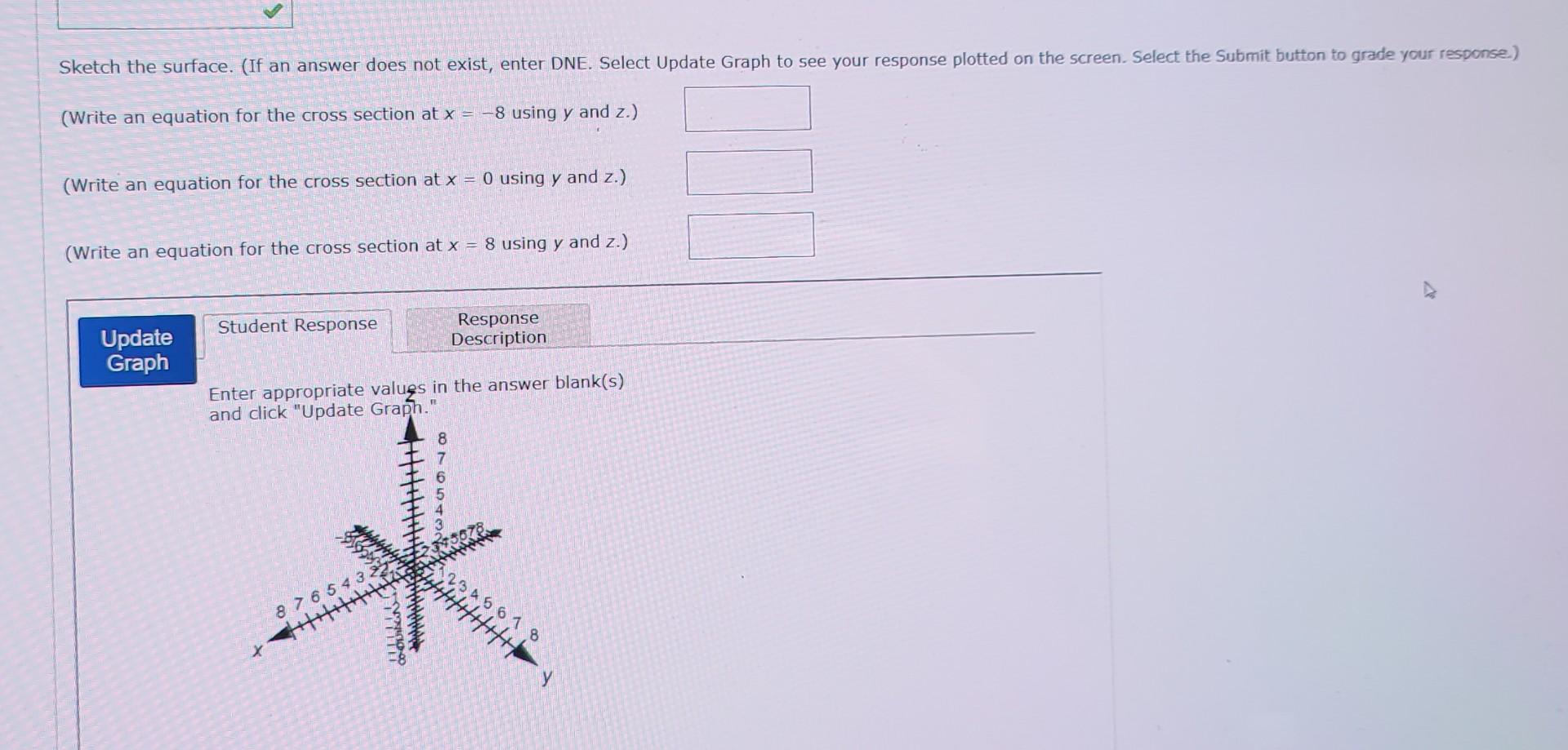 Sketch the surface. (If an answer does not exist, | Chegg.com