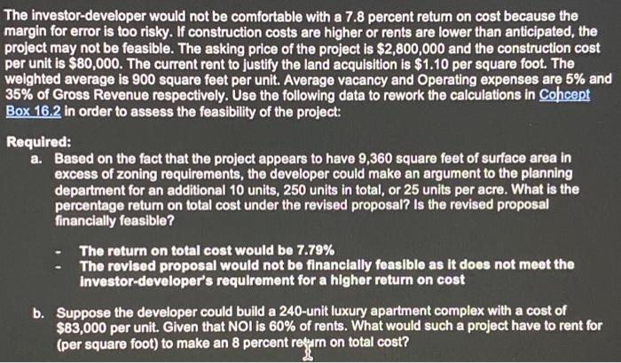 Solved 1. Goal: To provide a preliminary development plan | Chegg.com