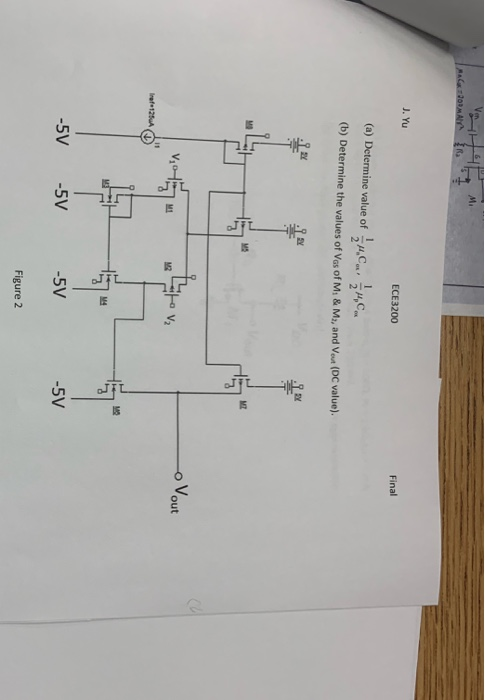 Solved Figure 2 3. (5 points each) For the following circuit | Chegg.com