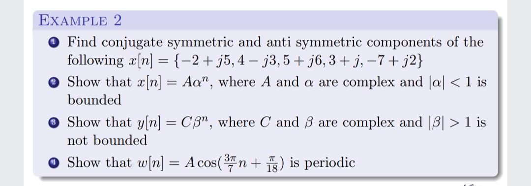 Solved Find Conjugate Symmetric And Anti Symmetric
