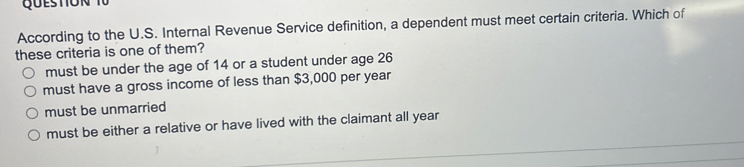 Solved According to the U.S. ﻿Internal Revenue Service | Chegg.com