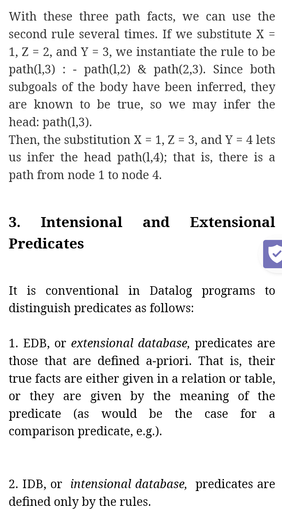 Solved With these three path facts, we can use the second | Chegg.com