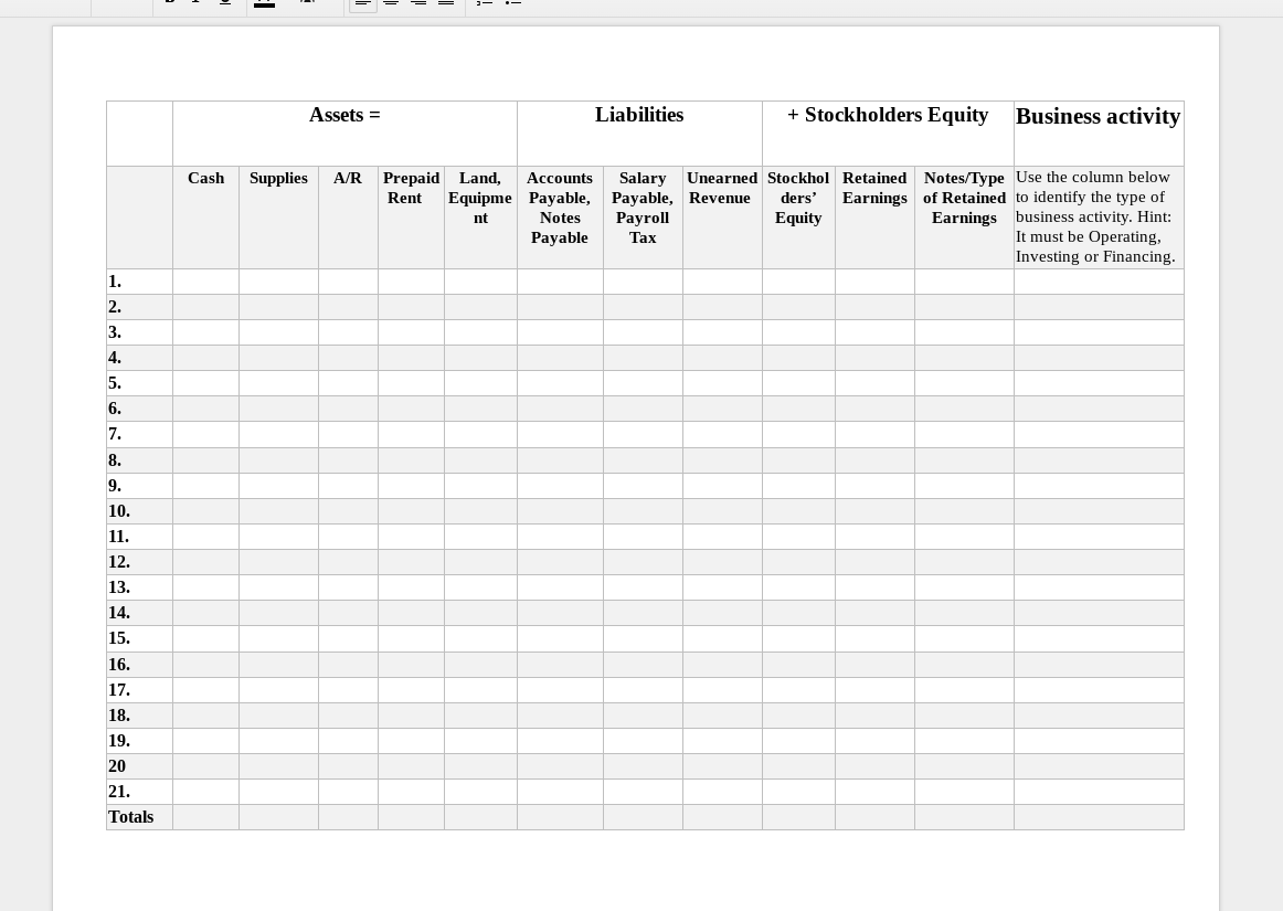 Solved Part 1: Use the attached Tabular Analysis Chart to | Chegg.com
