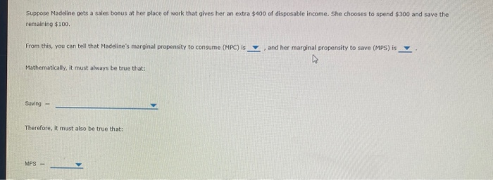 Solved 2. Consumptionand saving definitions Suppose Kate | Chegg.com