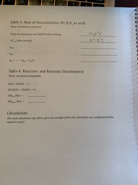 Solved NAME INSTRUCTOR: DATE: SECTION/GROUP: DATA ANALYSIS | Chegg.com