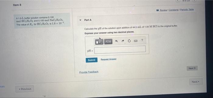 Solved 08 Item - Review Constanta Perdici Part A A10-1 | Chegg.com