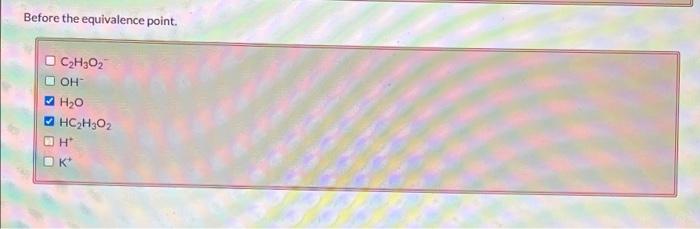 Solved When a weak acid such as acetic acid, HC2H302, is | Chegg.com