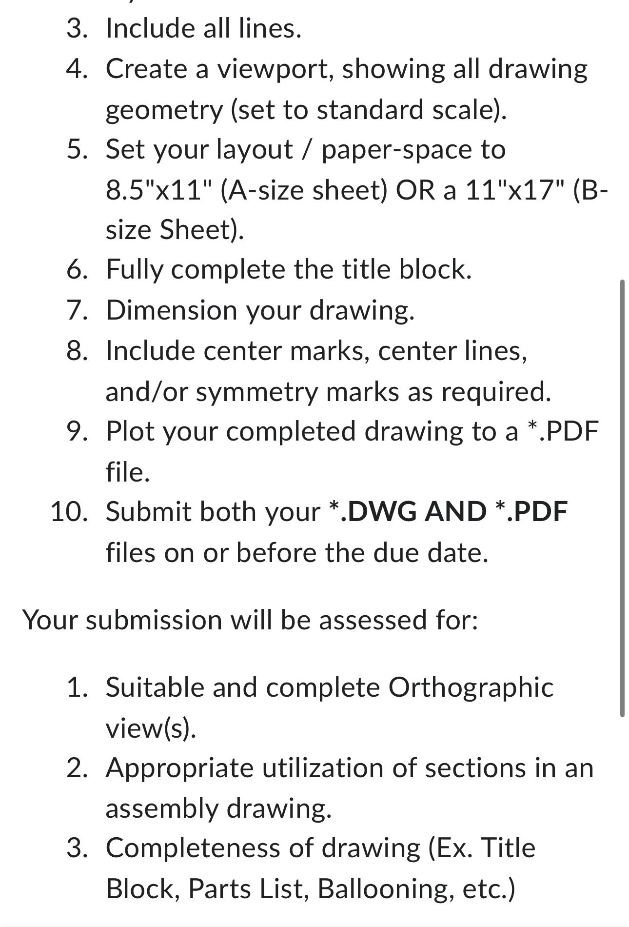 Solved Can you give pdf and dwg files to cheggThis | Chegg.com