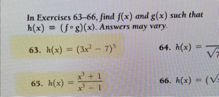 Solved EXERCISE SET 1.7 ПН. - Differentiate each function. | Chegg.com