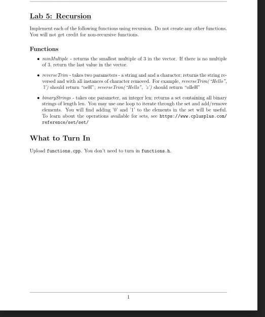 Solved this is c++ there are a intruction and a starter code | Chegg.com