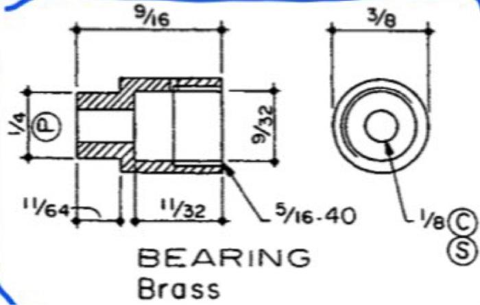 Solved BEARING Brass | Chegg.com
