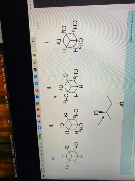 Solved Question Completion Status C13 CH3Y CHIH CHay Chaya | Chegg.com