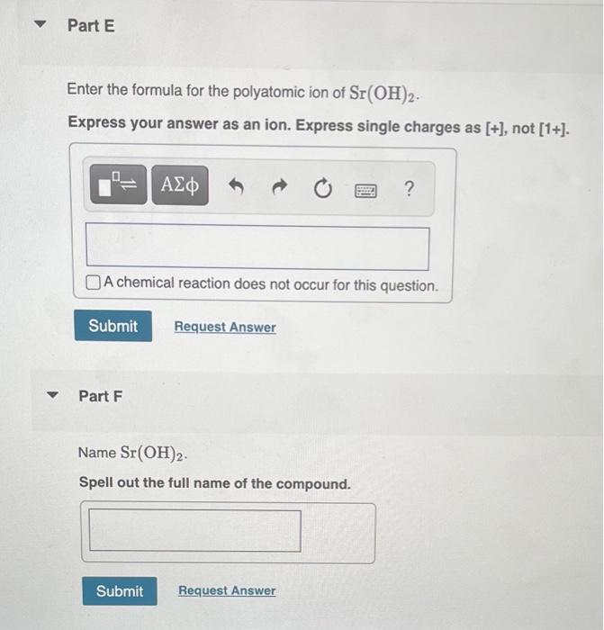 Solved Enter the formula for the polyatomic ion of K2CO3. | Chegg.com