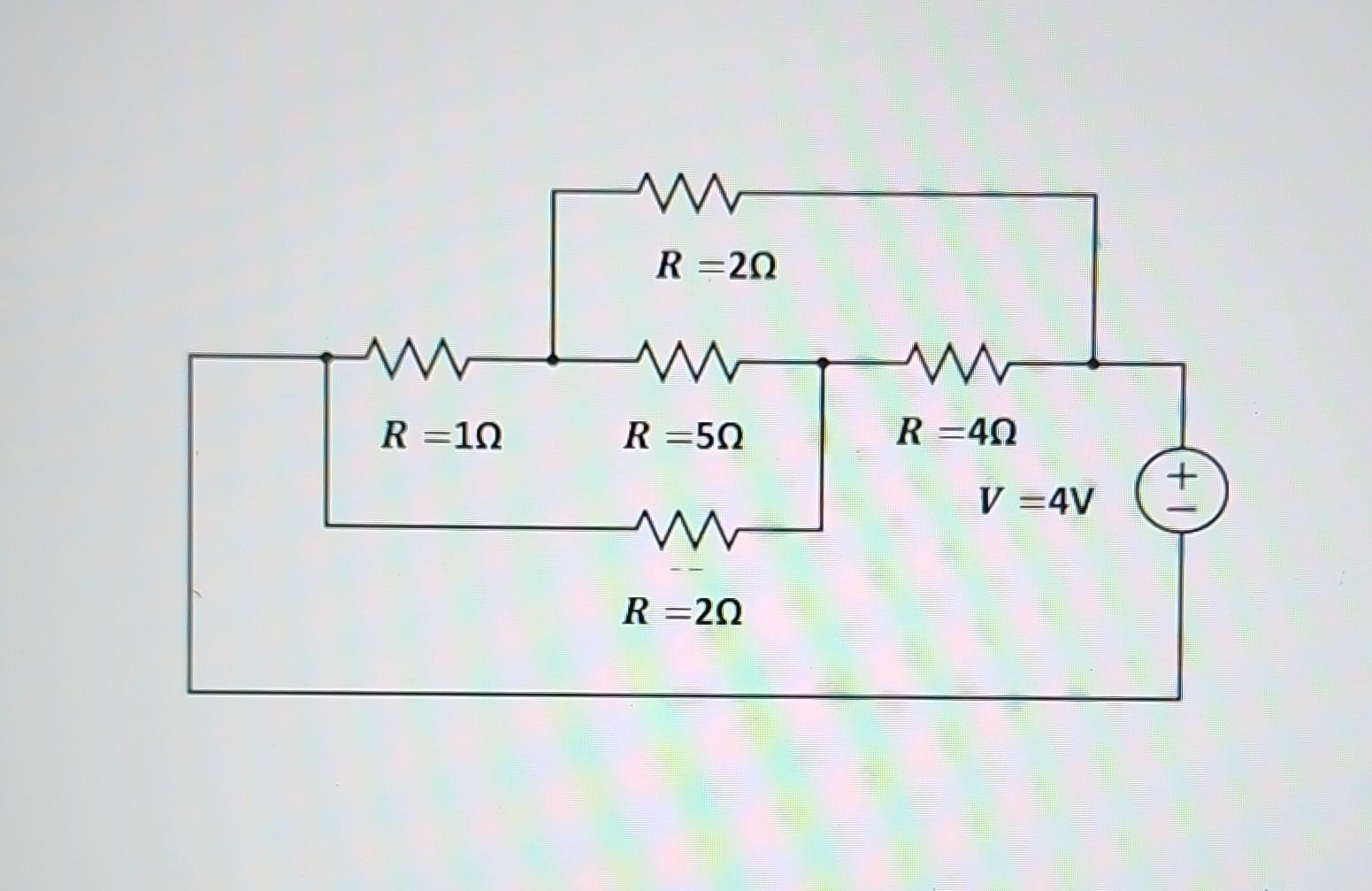 Solved a- Find the current through the resistance 4Ω b- Find | Chegg.com