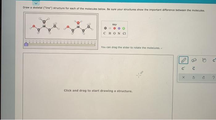 Solved Draw a skeletal (line") structure for each of the | Chegg.com