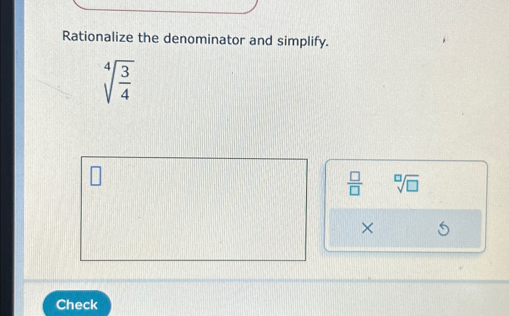 Solved Rationalize the denominator and simplify.344 | Chegg.com
