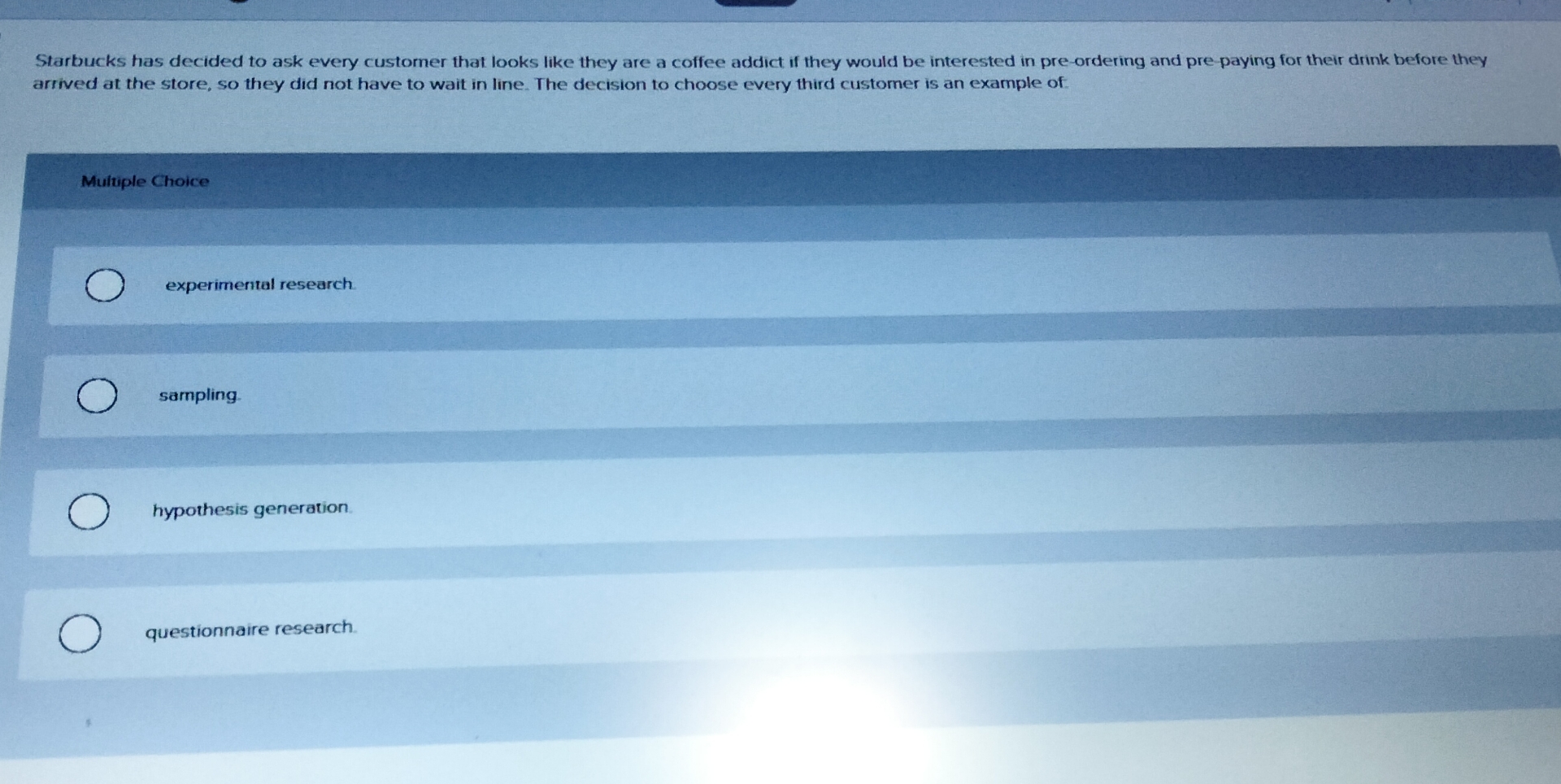 Solved arrived at the store, so they did not have to wait in | Chegg.com