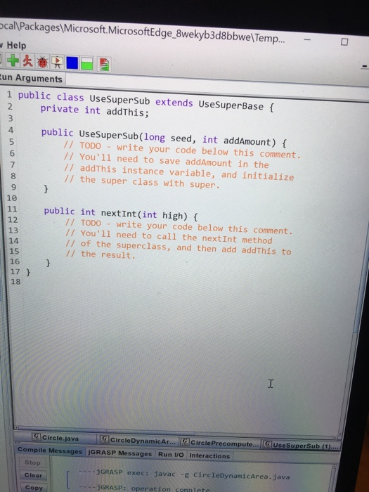 Solved al Packages\Microsoft | Chegg.com
