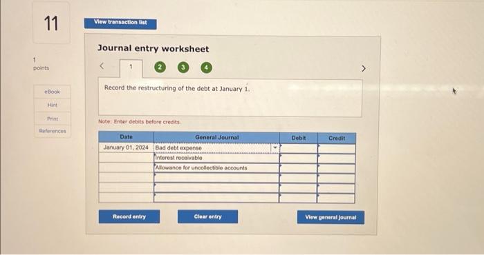 Solved At January 1, 2024, Clayton Holsts Incorporated owed | Chegg.com