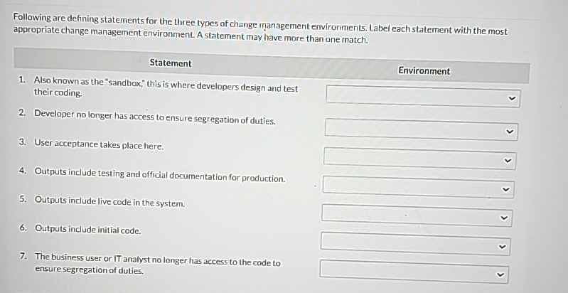 Solved Following are defining statements for the three types | Chegg.com