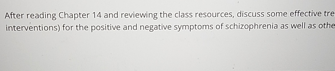 Solved After reading Chapter 14 ﻿and reviewing the class | Chegg.com