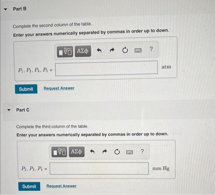 Solved Part A Complete the first column of the table. Enter | Chegg.com