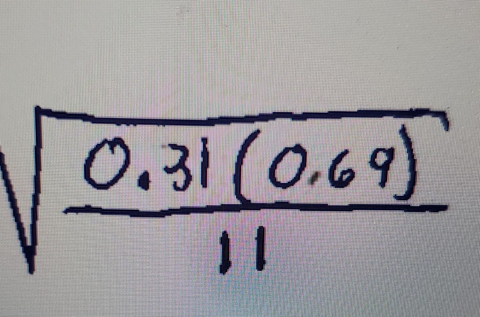 Solved 110.31(0.69) | Chegg.com