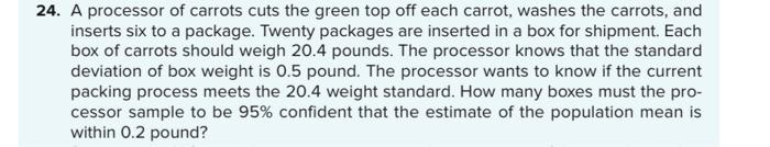 Solved reviations. We want to estimate 20. We want to | Chegg.com