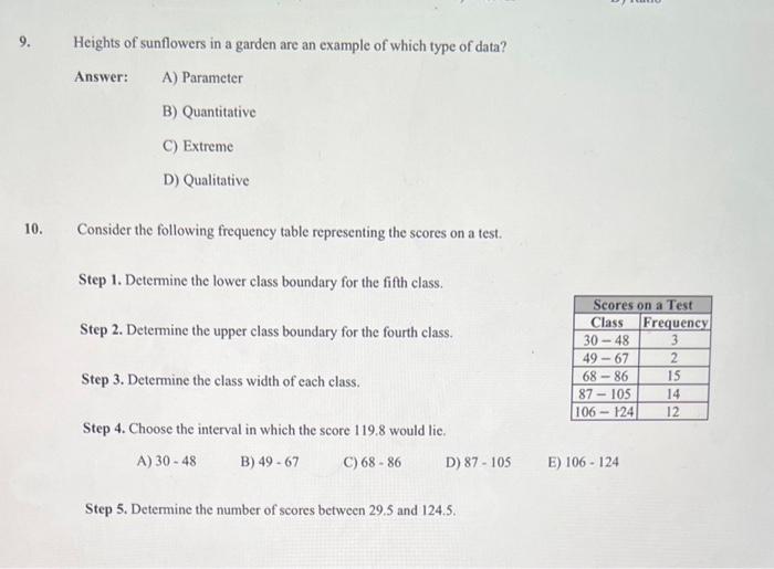 Solved Circle the correct answer for multiple-choice | Chegg.com
