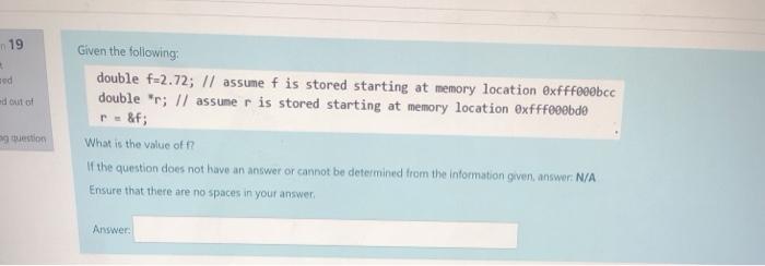Solved 17 Given an array named arr, consider the expression, | Chegg.com