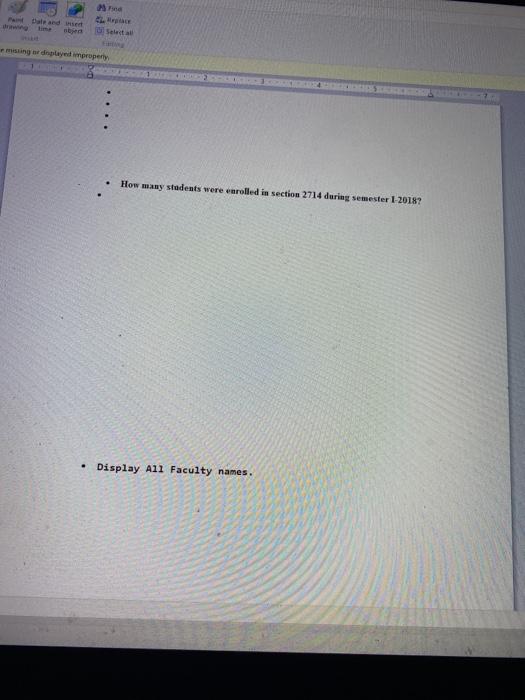 Solved . Display the course ID and course name for all | Chegg.com