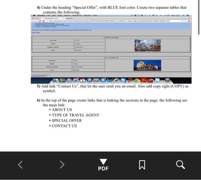 Solved Requirt You are required to design HTML.page. Check | Chegg.com