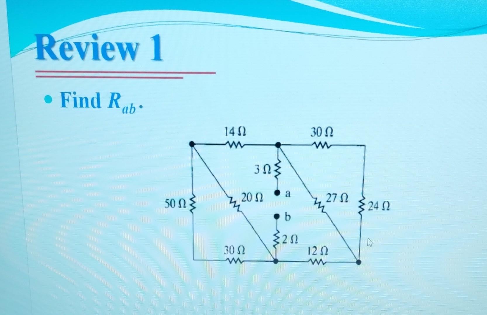 Solved Find Rab | Chegg.com