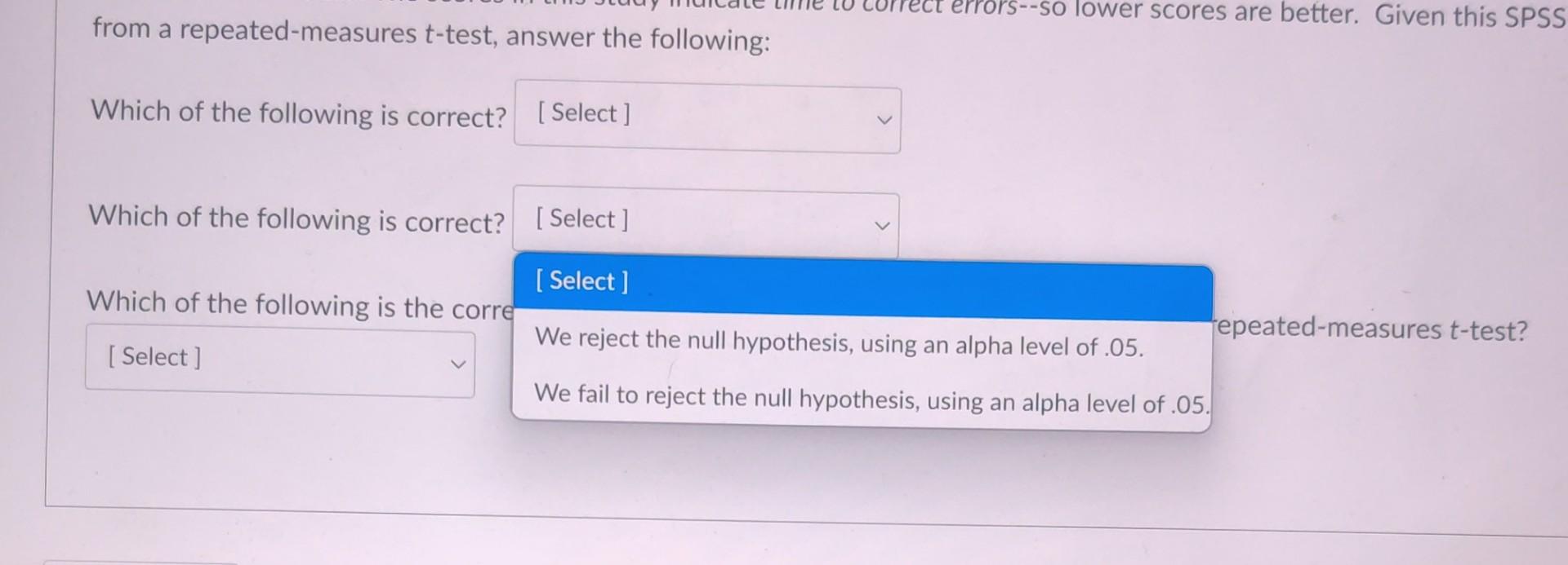 Solved Paired Samples Statistics Mean N Std. Deviation Std. | Chegg.com