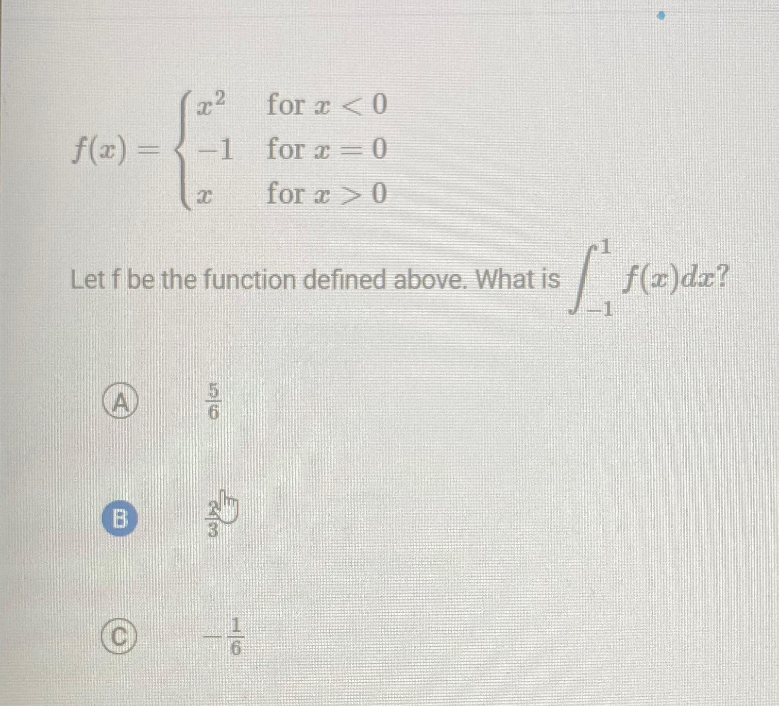 Solved f(x)={x2 for x 0Let f ﻿be the | Chegg.com